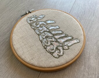 Embroidery Anatomical Skeleton - Etsy