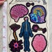 Neurological Anatomical A6 Sticker Sheet. Embroidery, Neuron, Brain ...