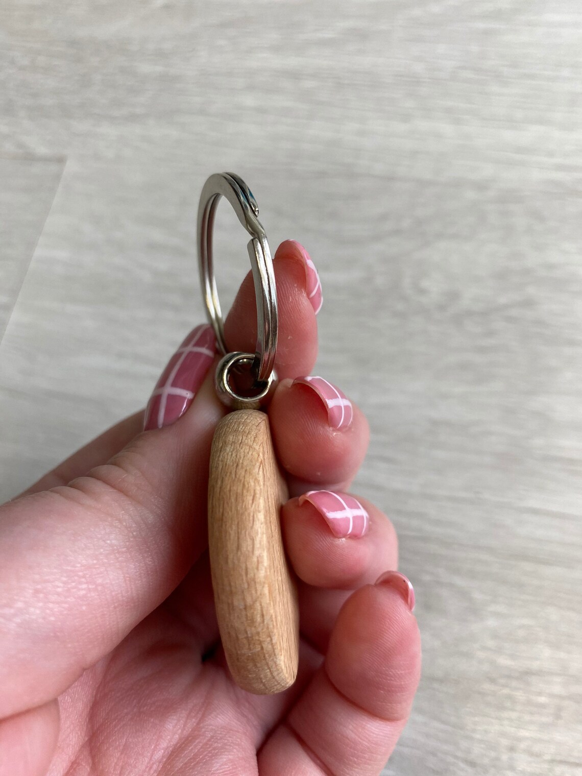 Star Wooden Pyrography Keychain | Etsy