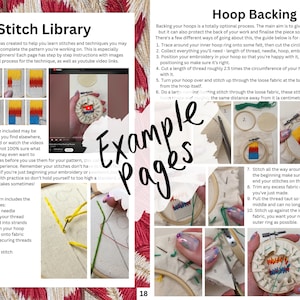 Musculoskeletal Back Anatomy Embroidery Pattern - DIY Digital PDF ...