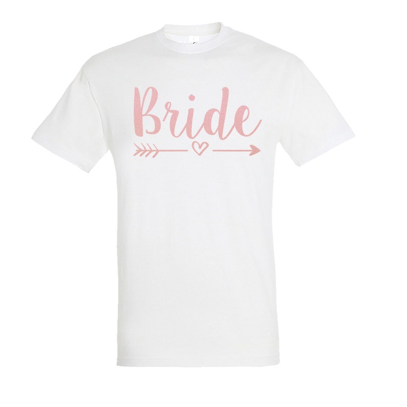 Bachelorette Party Shirts Bride Squad Tshirts Rose Gold Etsy