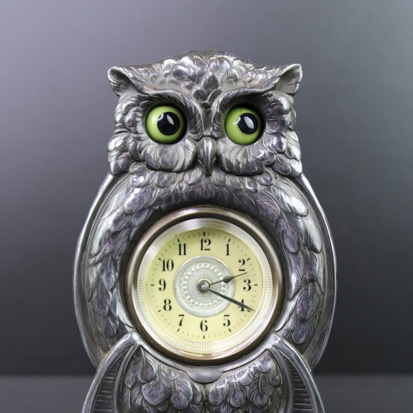 Owl Clock - Etsy