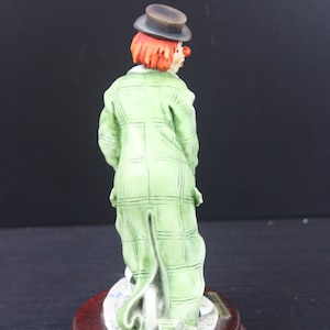 Vintage Charlie Clown Riding a Scooter Figurine by Giuseppe Armani. - Etsy