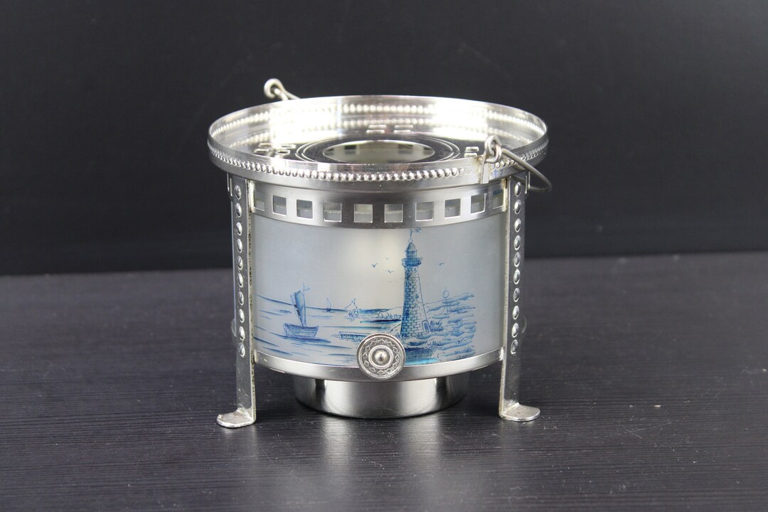 Art Nouveau Silver Plated Kettle Holder With Burner. - Etsy