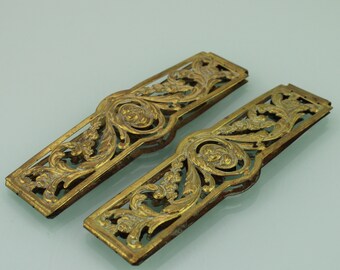 Antique Brass Curtain Clips - Etsy