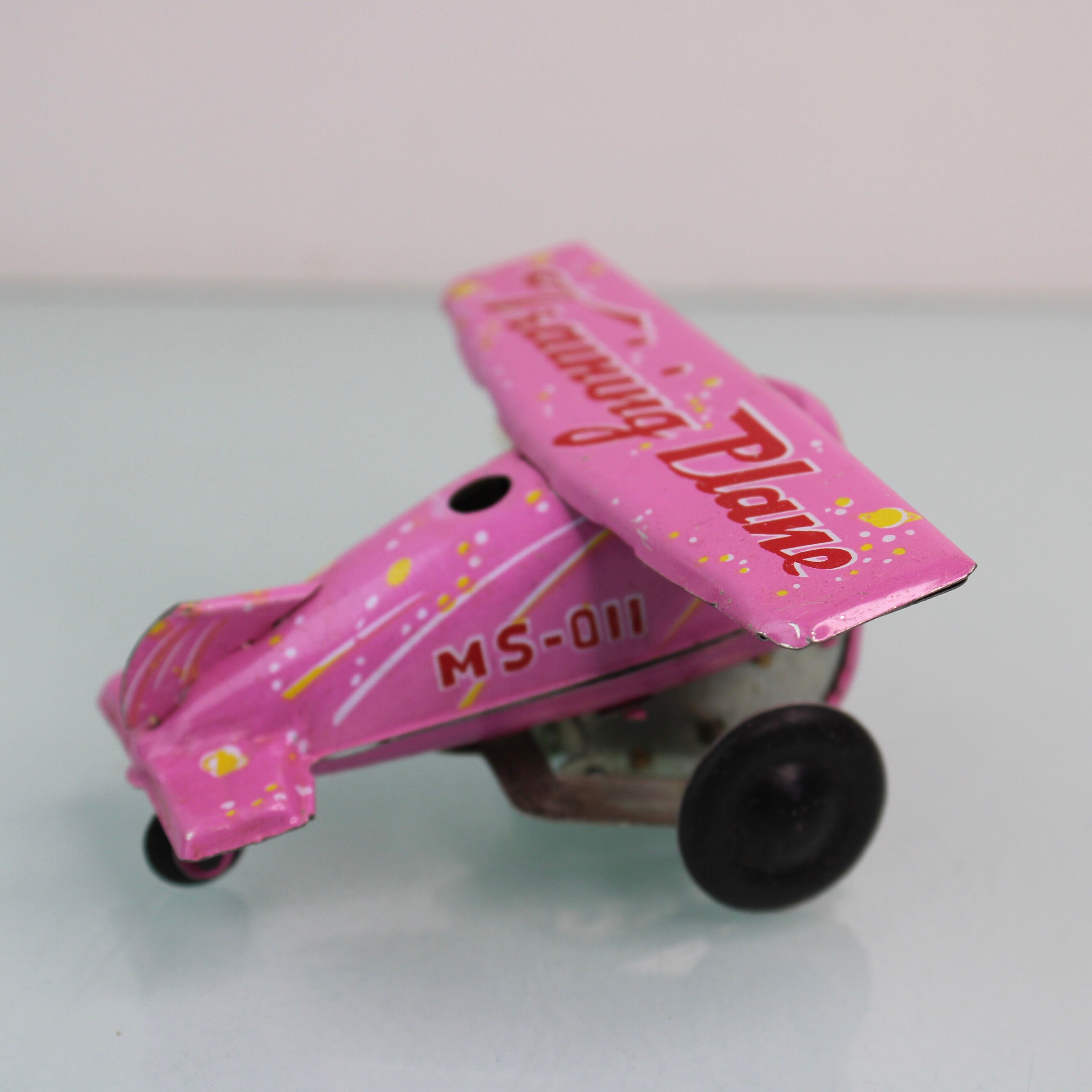 Toys Vintage Chinese wind up pink tin toy plane. Wind-Up Toys Toys ...