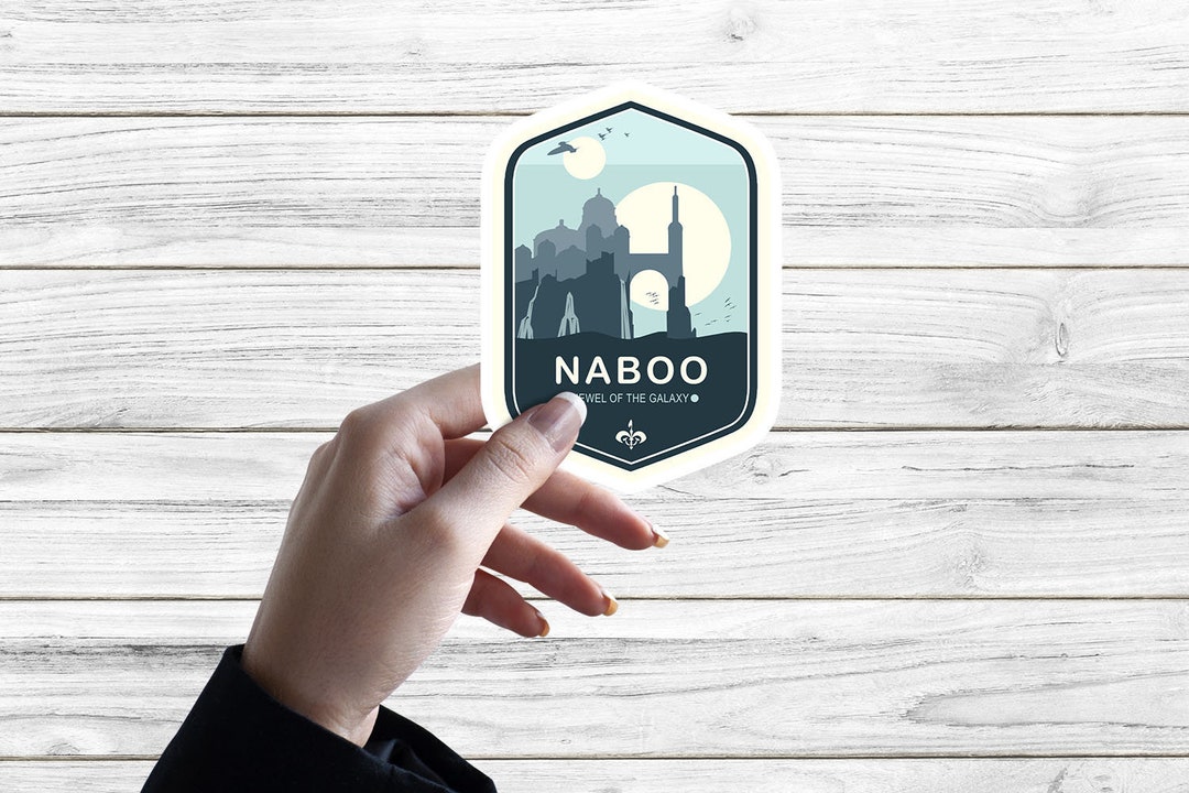 Naboo Stickers Star Wars Galaxy Stickers Jewel Planet Stickers Star Wars Planet Stickers Star ...