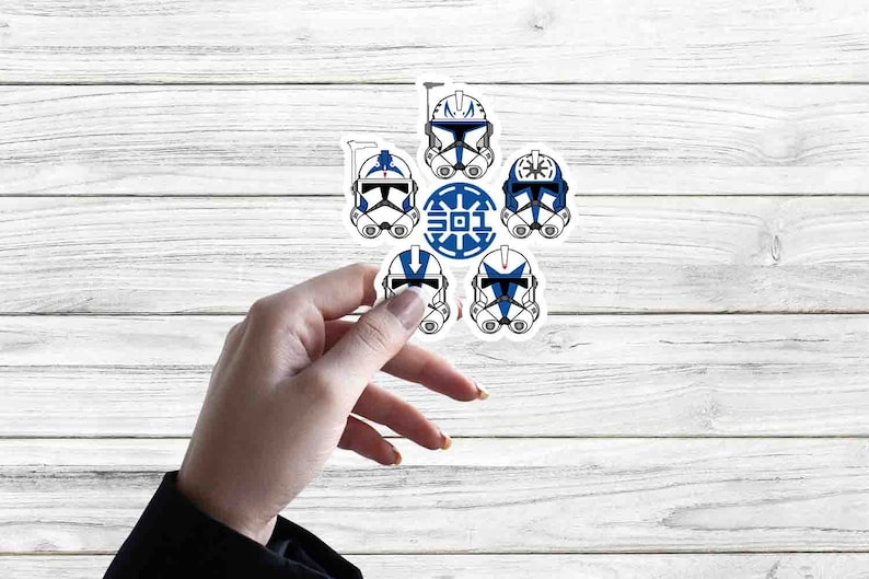 501st Legion Stickers Star Wars Sticker Clone Trooper - Etsy