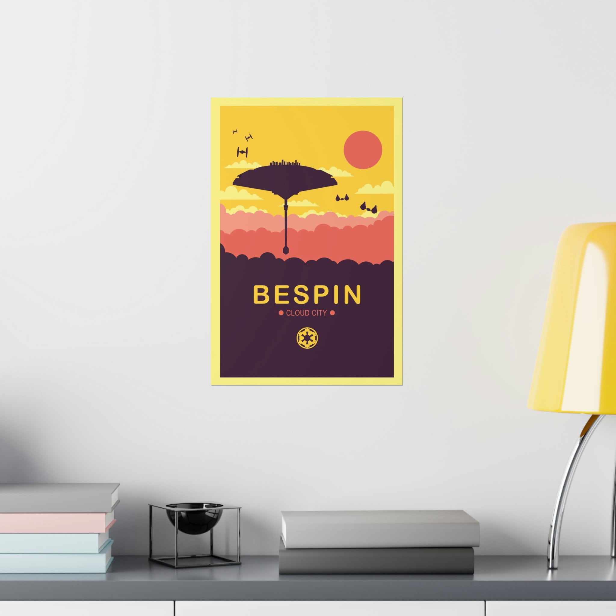 Star Wars Bespin Poster Star Wars Art Prints Cloud City - Etsy