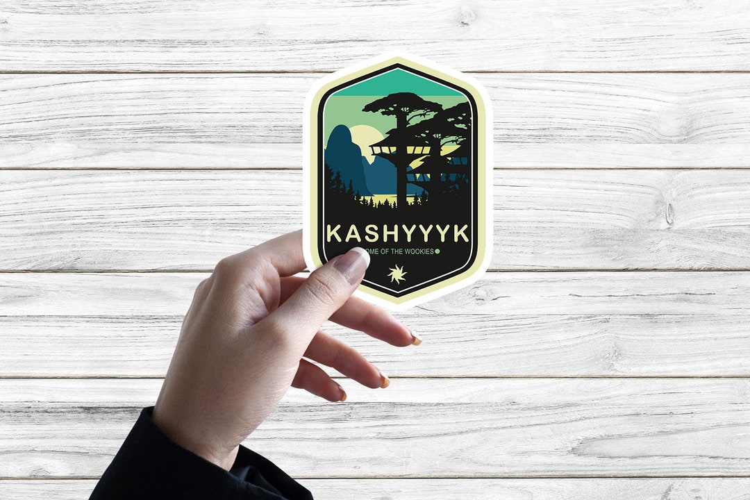 Kashyyyk Sticker: Star Wars Wookiee Planet Landscape (kiss Cut) - Etsy
