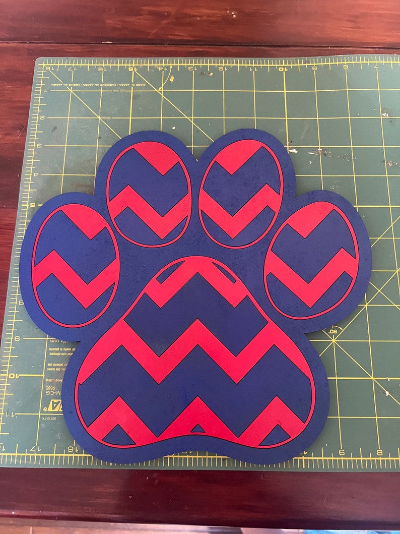 Personalized Teacher Door Sign, Paw Print Classroom Decor - Etsy