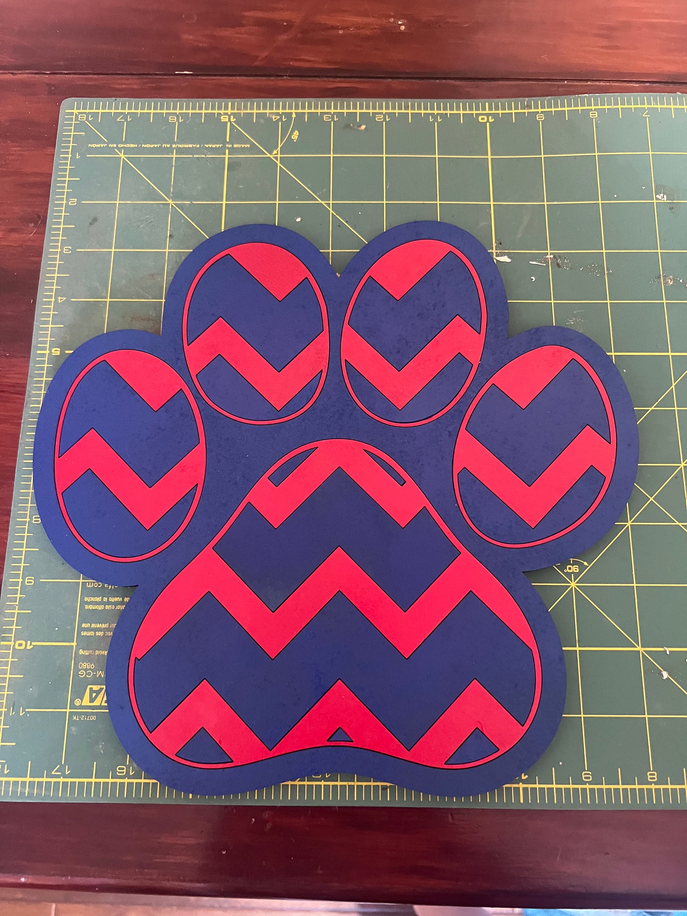 Personalized Teacher Door Sign, Paw Print Classroom Decor - Etsy