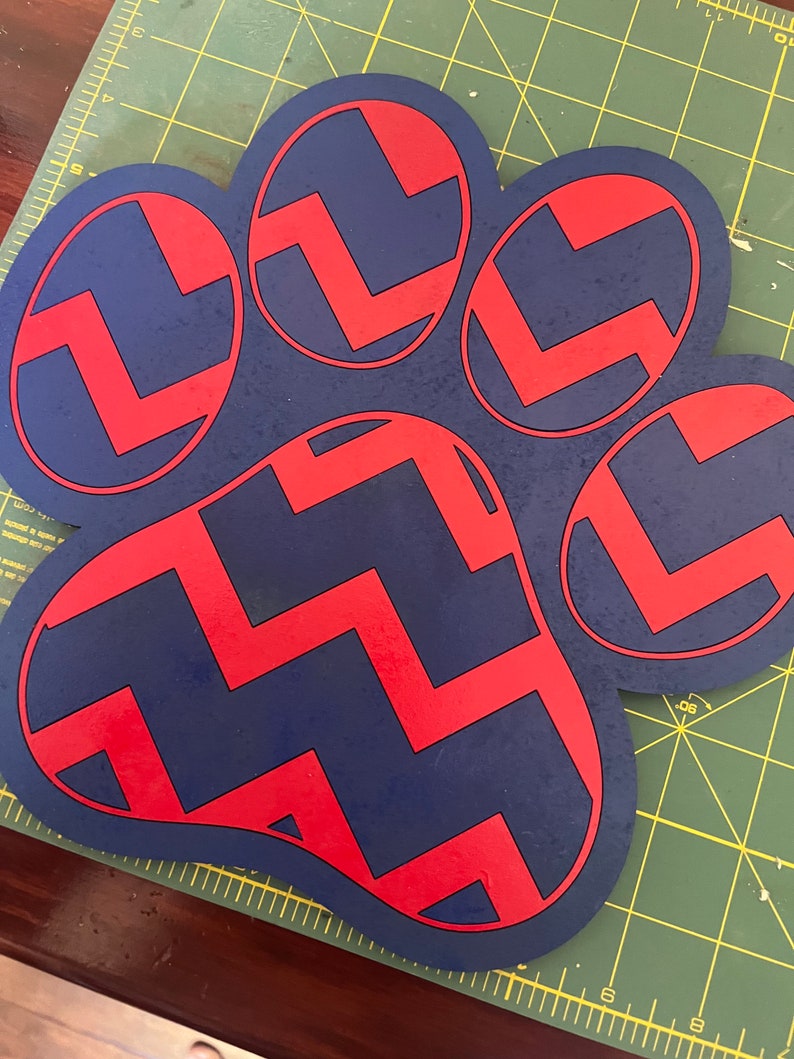 Personalized Teacher Door Sign, Paw Print Classroom Decor - Etsy