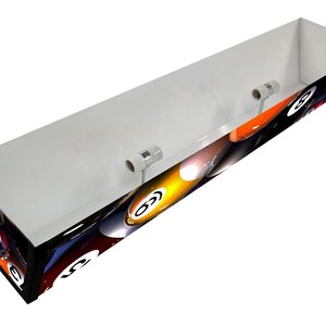 44" Pool Billiard Table Light, RACK EM UP!, Back Lit Game Table Light ...