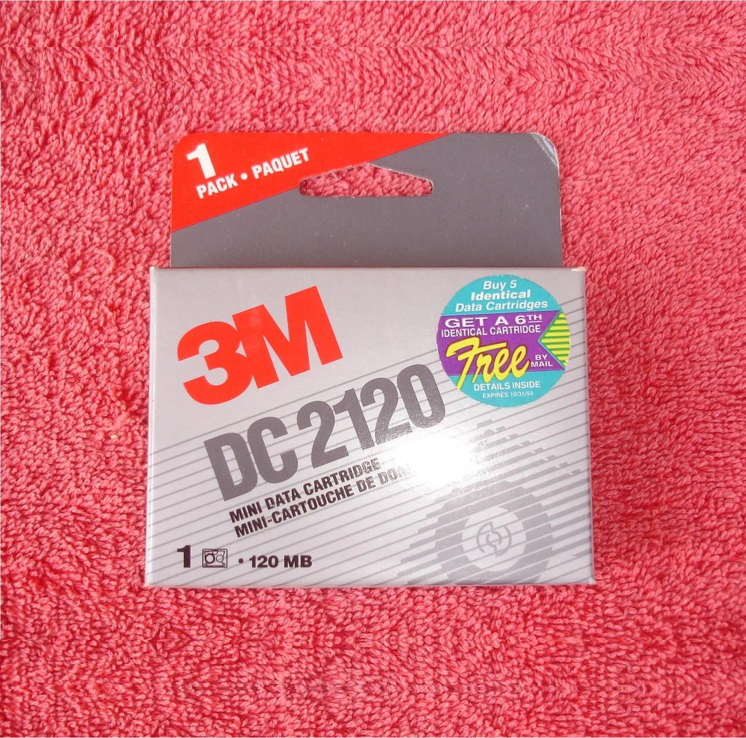 3M Mini Data Cartridge 120MB DC2120 - Etsy