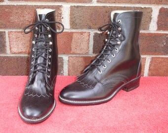 Lace up Roper Boots - Etsy