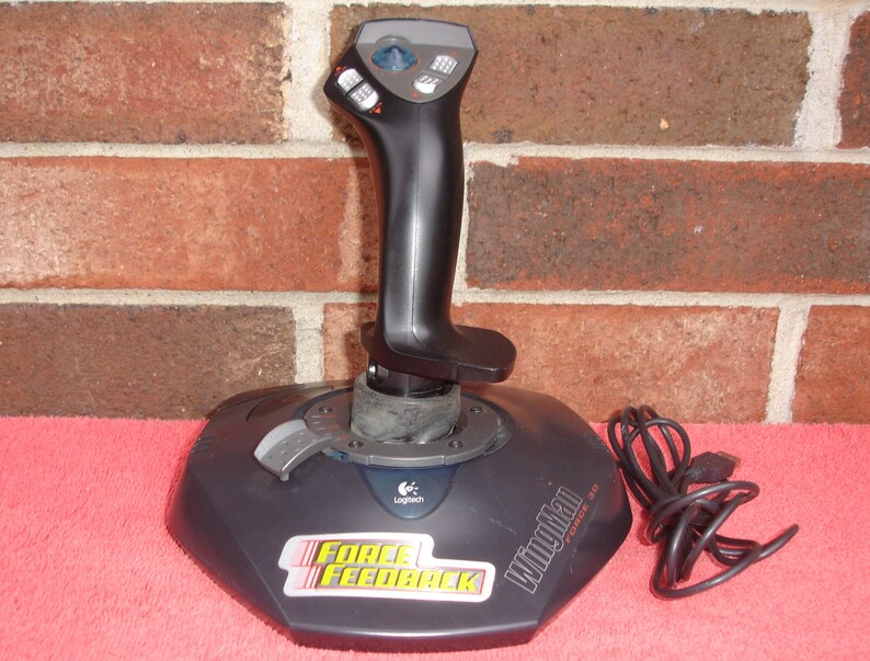 Logitech Wingman Force Feedback 3D Joystick Model J-UC10 Tested and ...