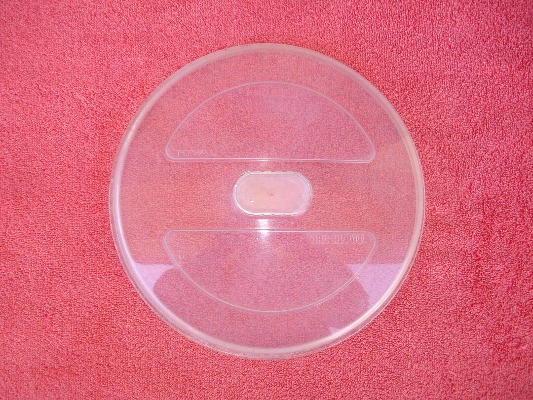 Rival Crock Pot Slow Cooker Vintage Model 3355 Original Plastic Lid 10 ...