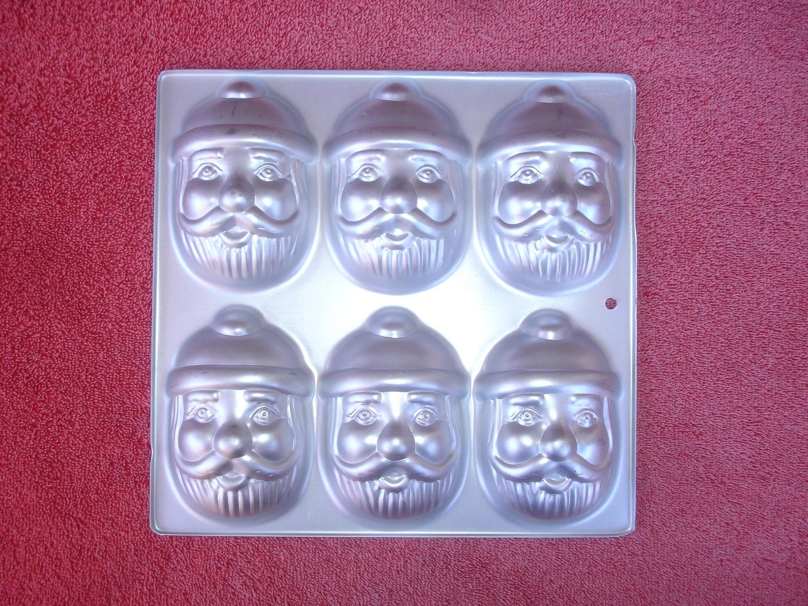 Wilton Santa Clause Mold for Cake, Candy or Jello 6 Cavity #502-3878 - Etsy