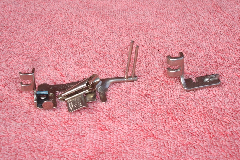 Singer Attachments Lot of 2 for Sewing Machine 160359 Binder and 120855 ...