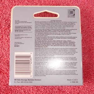 3M Mini Data Cartridge 120MB DC2120 - Etsy
