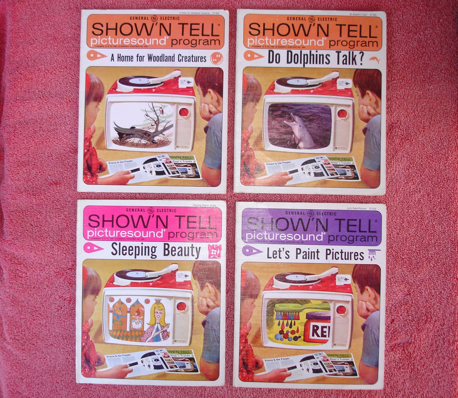 GE Show N Tell Picturesound Program Records & Film Slides Educational ...