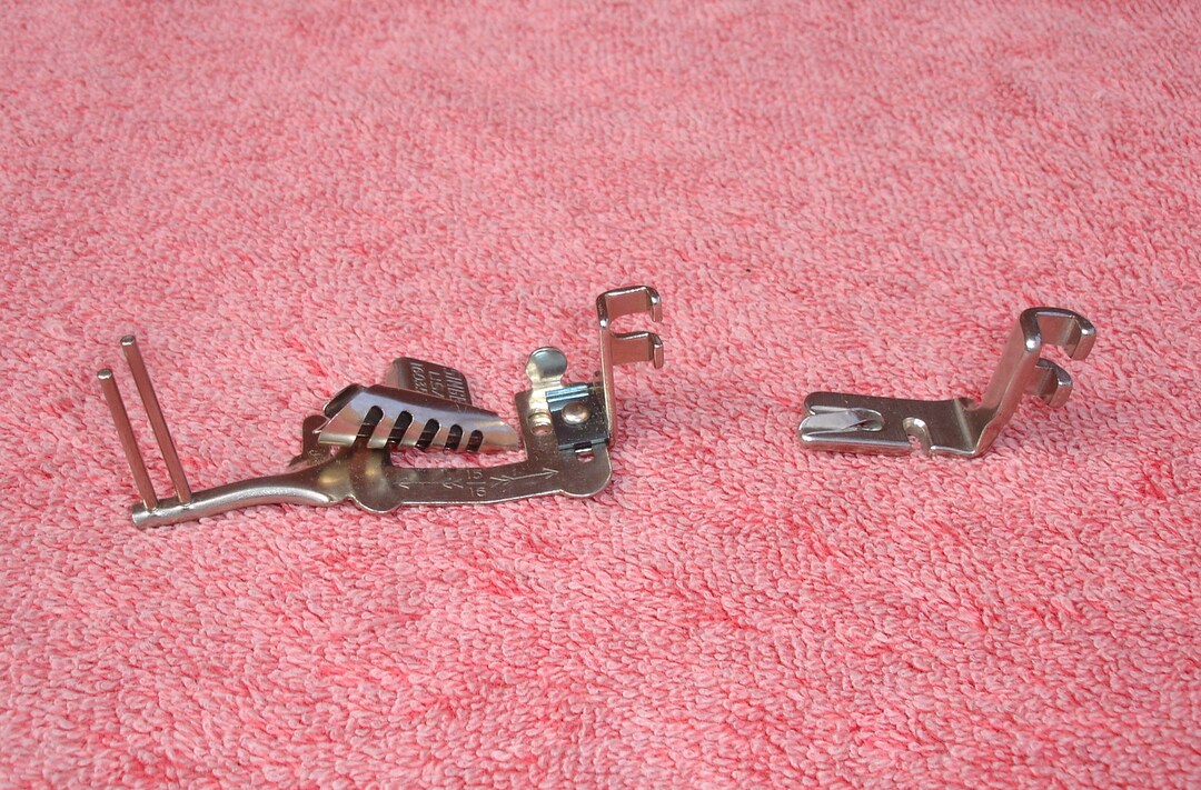 Singer Attachments Lot of 2 for Sewing Machine 160359 Binder and 120855 ...