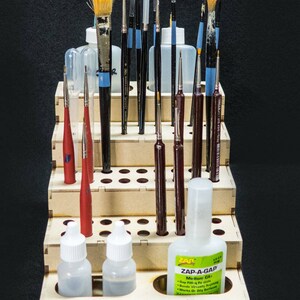 Brush and Glue Rack - Etsy