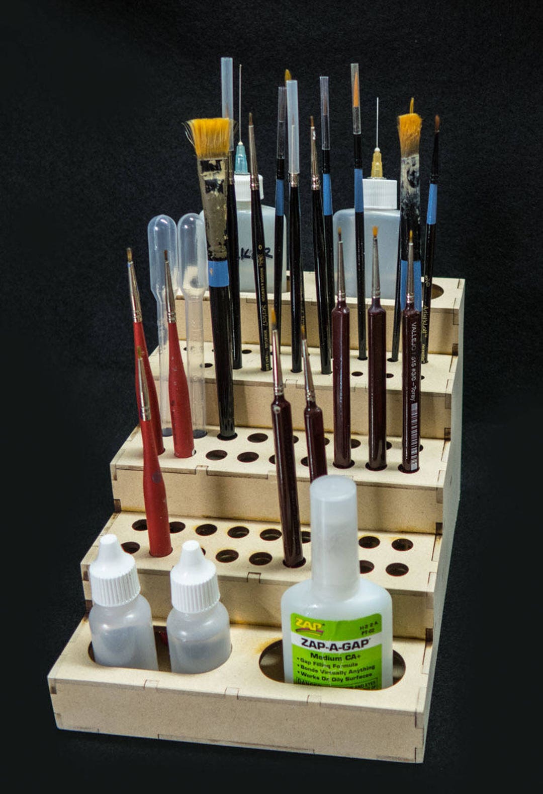 Brush and Glue Rack - Etsy