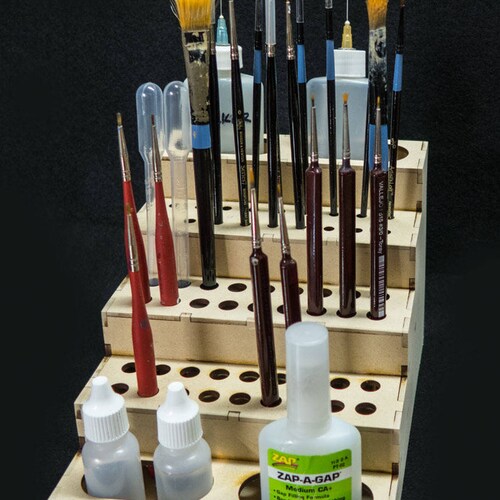 Brush and Glue Rack - Etsy