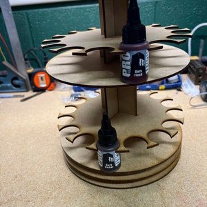 Rotating Paint Rack - for 22ml Pro Acryl Paints - Etsy