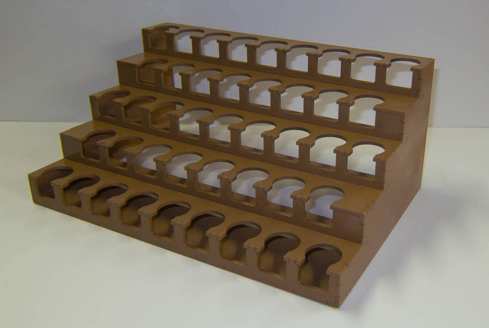 Paint Rack - 26mm, for Vallejo and Army Painter Style Dropper Bottles ...