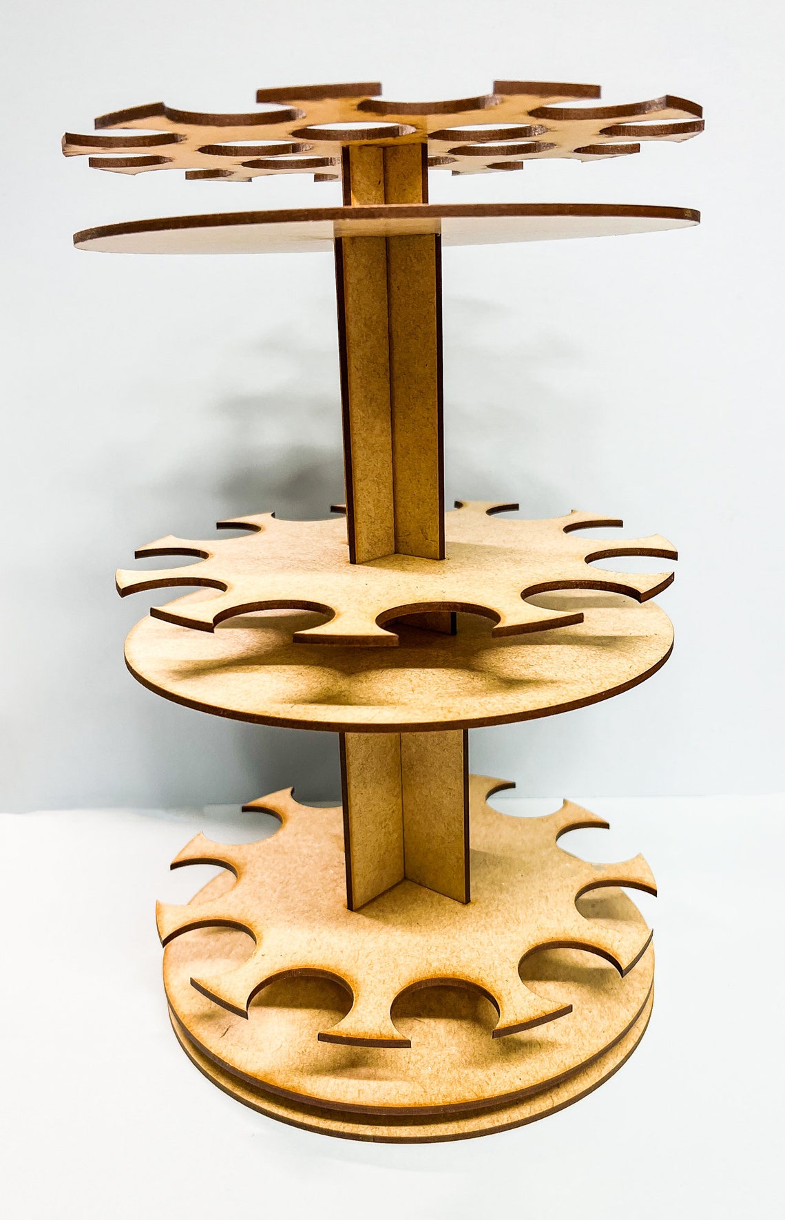 Rotating Paint Rack - for 2oz Craft Paints (apple Barrel, Folk Art, Etc ...