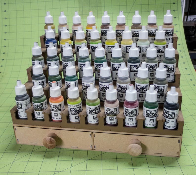 Drawer Add-On For Paint Rack | Etsy