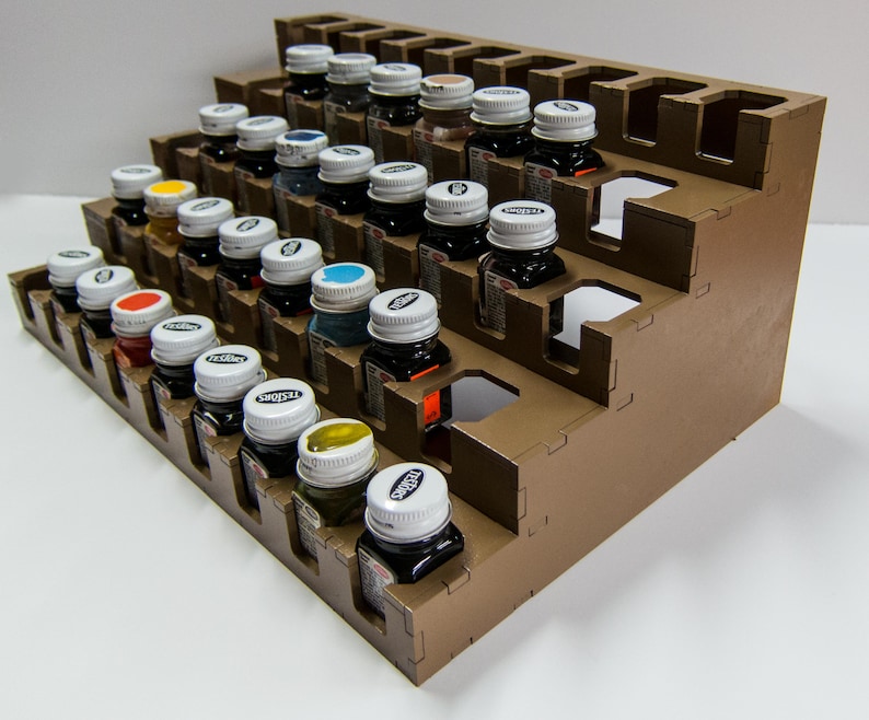 Paint Rack - for Testors Square Bottles - Etsy