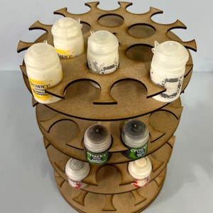 Rotating Paint Rack for 34mm Paint Pots GW, Citadel - Etsy