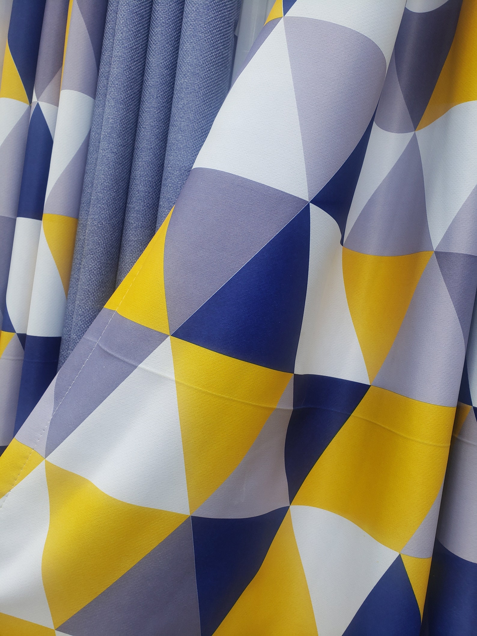 Beautiful and Neatly Made Double Sided Curtains Luxury Custom Size ...