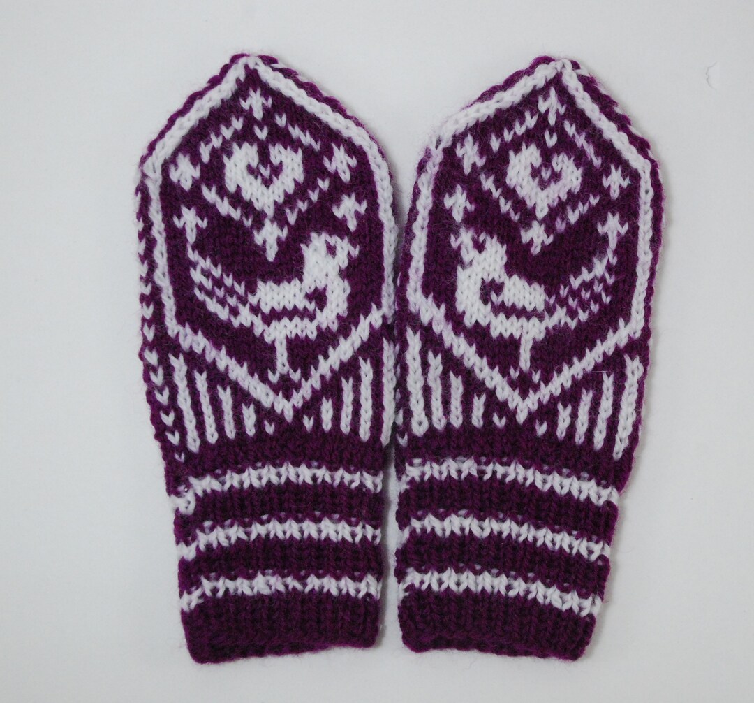 Children's Animal Mittens - Etsy