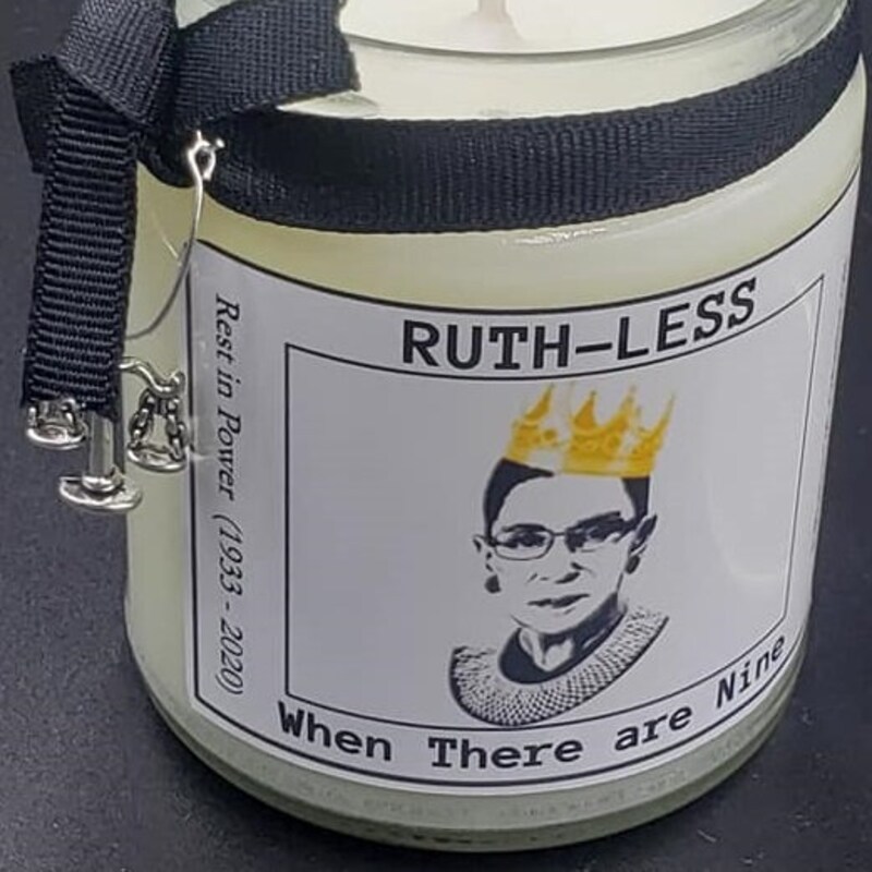Ruth Bader Ginsburg Prayer Candle - Etsy