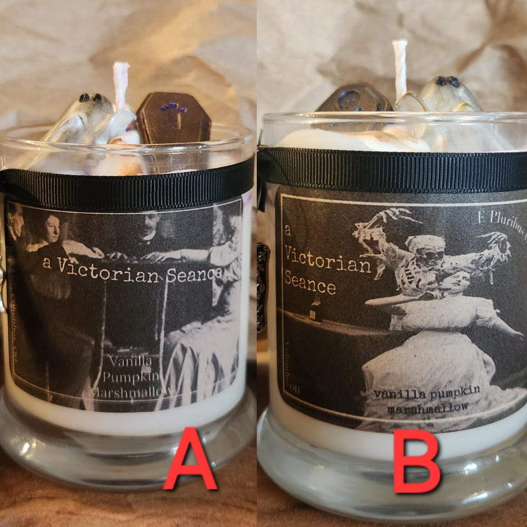 Spooky VICTORIAN SEANCE Halloween Ghost Graveyard 3D Realistic Artist ...