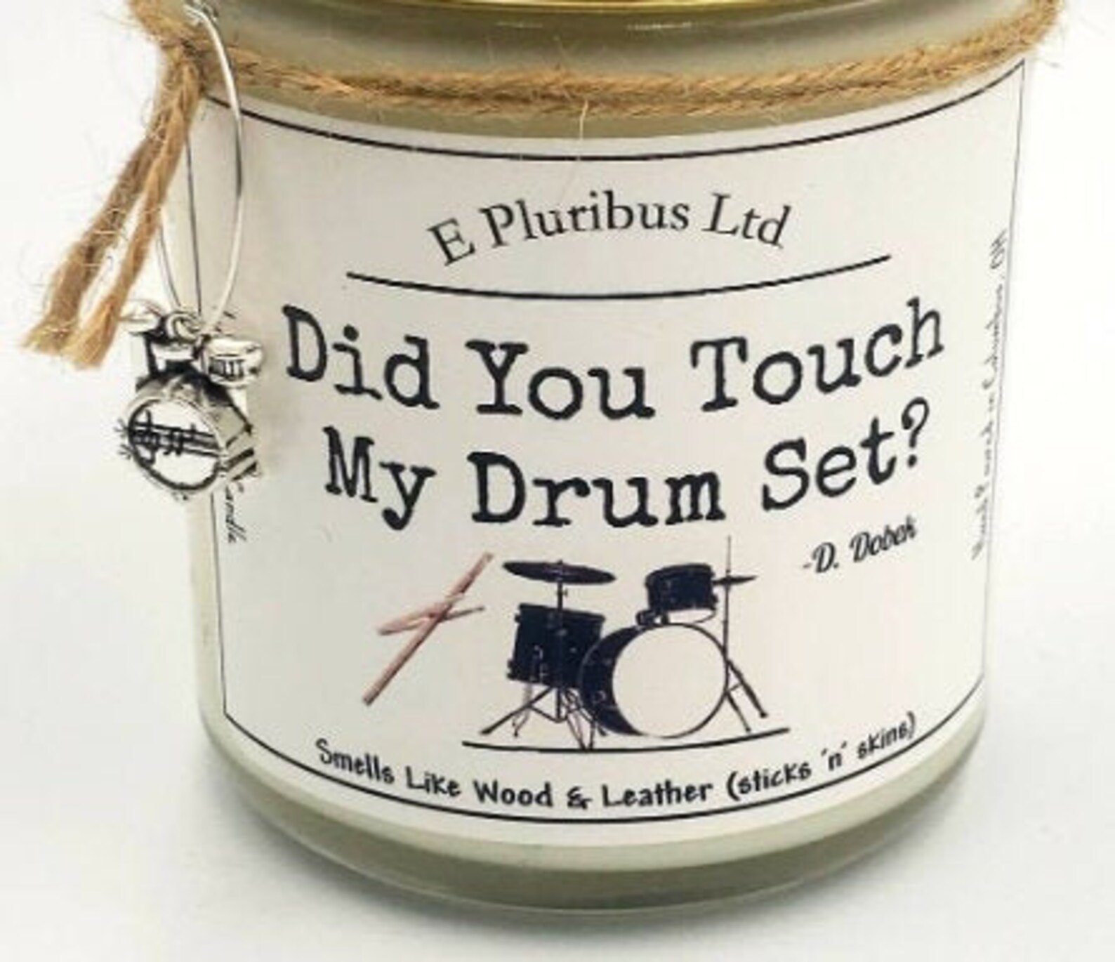 Did You Touch My Drum Set Step Brothers 7-15 Oz Lux Soy - Etsy