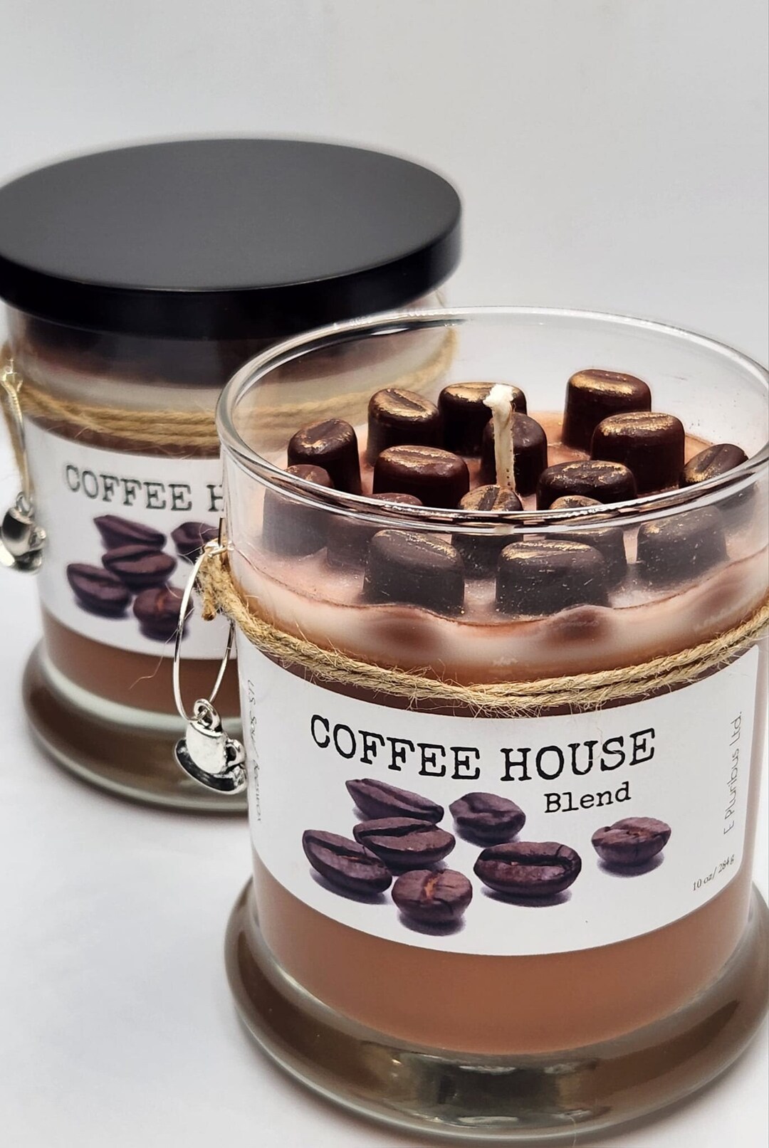Best Coffee Lovers Candle With Realistic Coffee Beans + Bonus Coffee ...