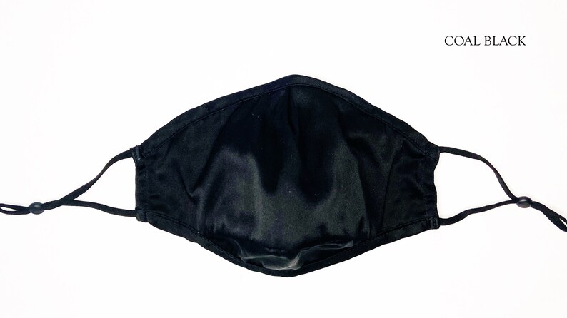 Triple Layer Silk Face Mask With Insert Pocket Earth - Etsy