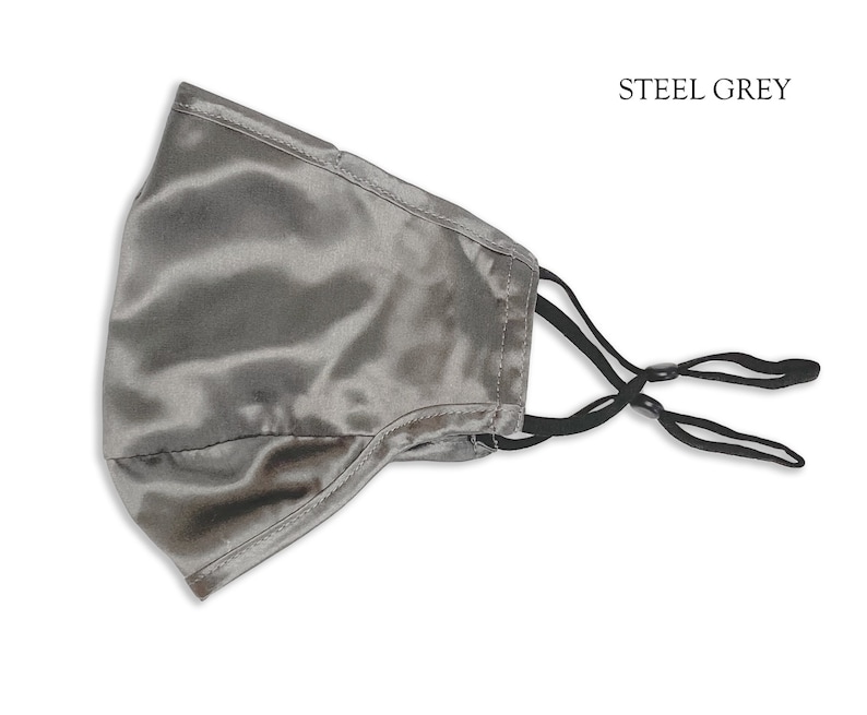 Triple Layer Silk Face Mask With Insert Pocket Earth - Etsy