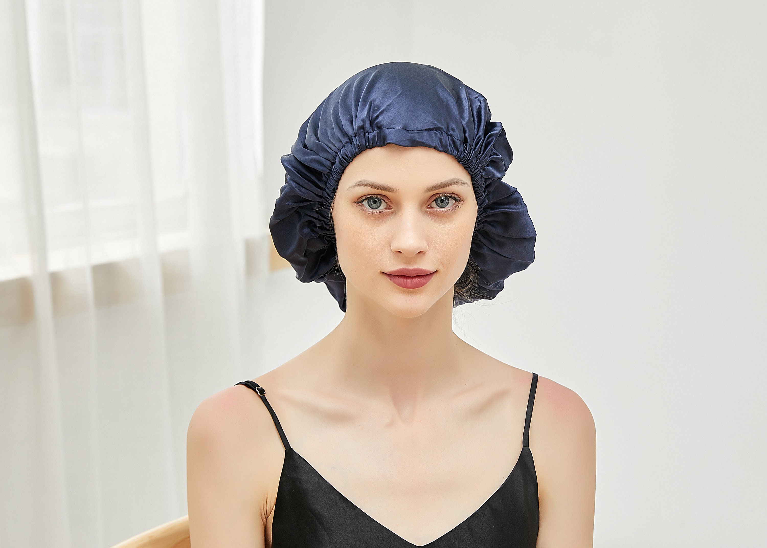 Custom Pure Silk Sleeping Bonnet | Single Layer or Double Layer | 22 ...