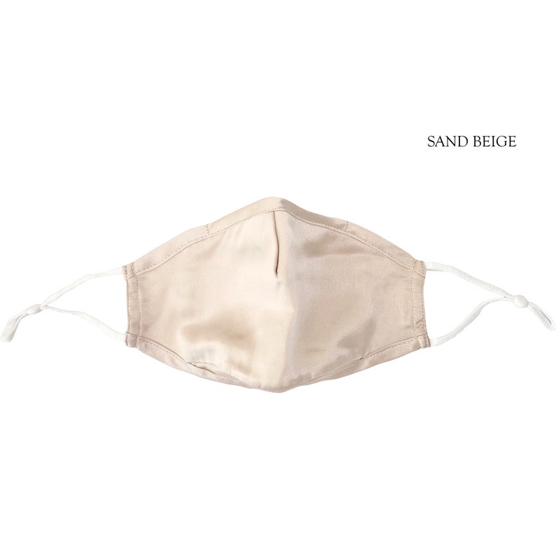 Triple Layer Silk Face Mask With Insert Pocket Jewel - Etsy