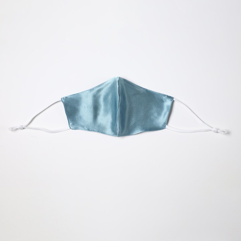 Kids Double Layer Silk Face Mask With Insert Pocket PM 2.5 | Etsy