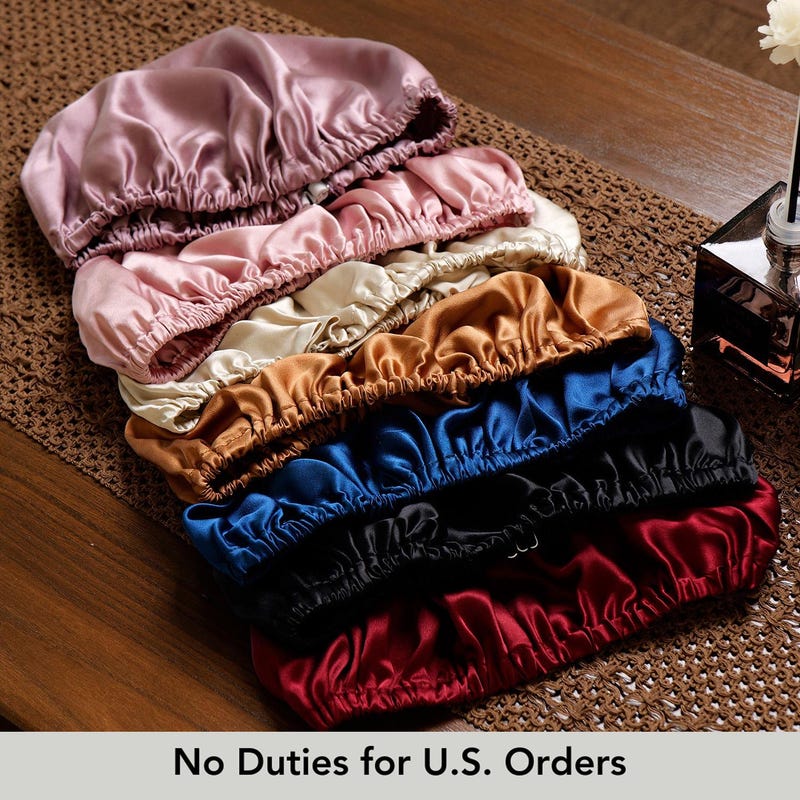 Single Layer Silk Bonnets - Etsy