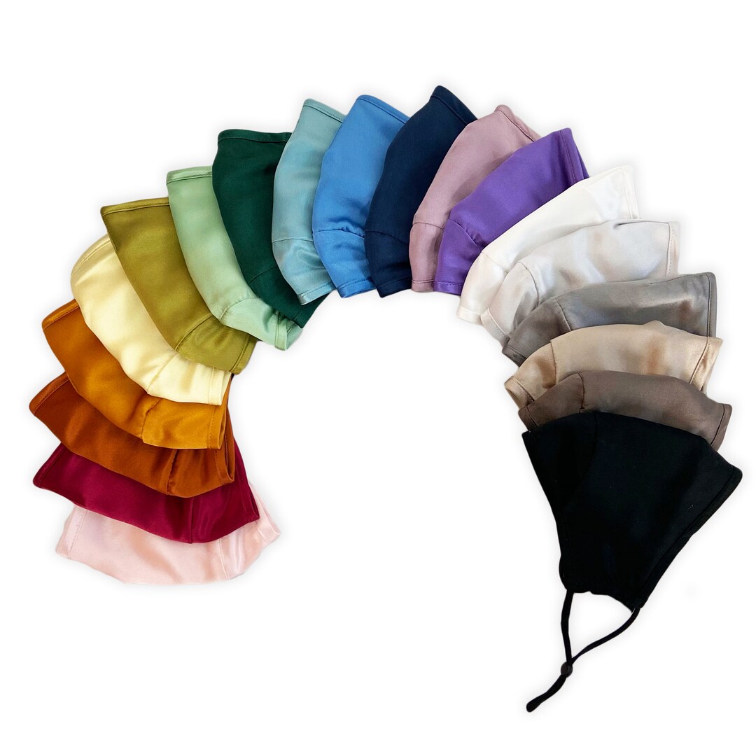 Mystery Bag of 10 Mixed Imperfect Silk Face Masks - Etsy