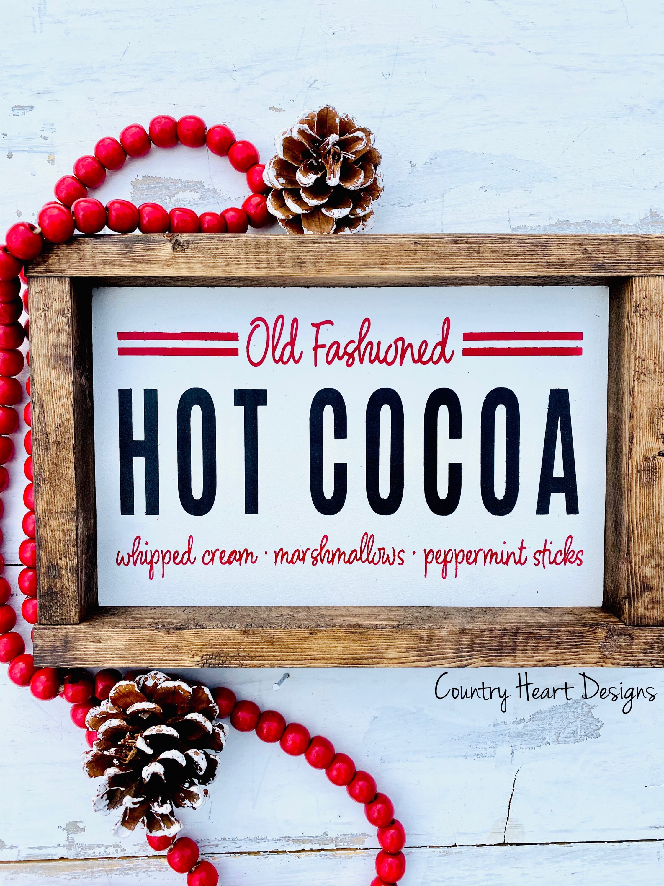Hot Cocoa Sign - Etsy